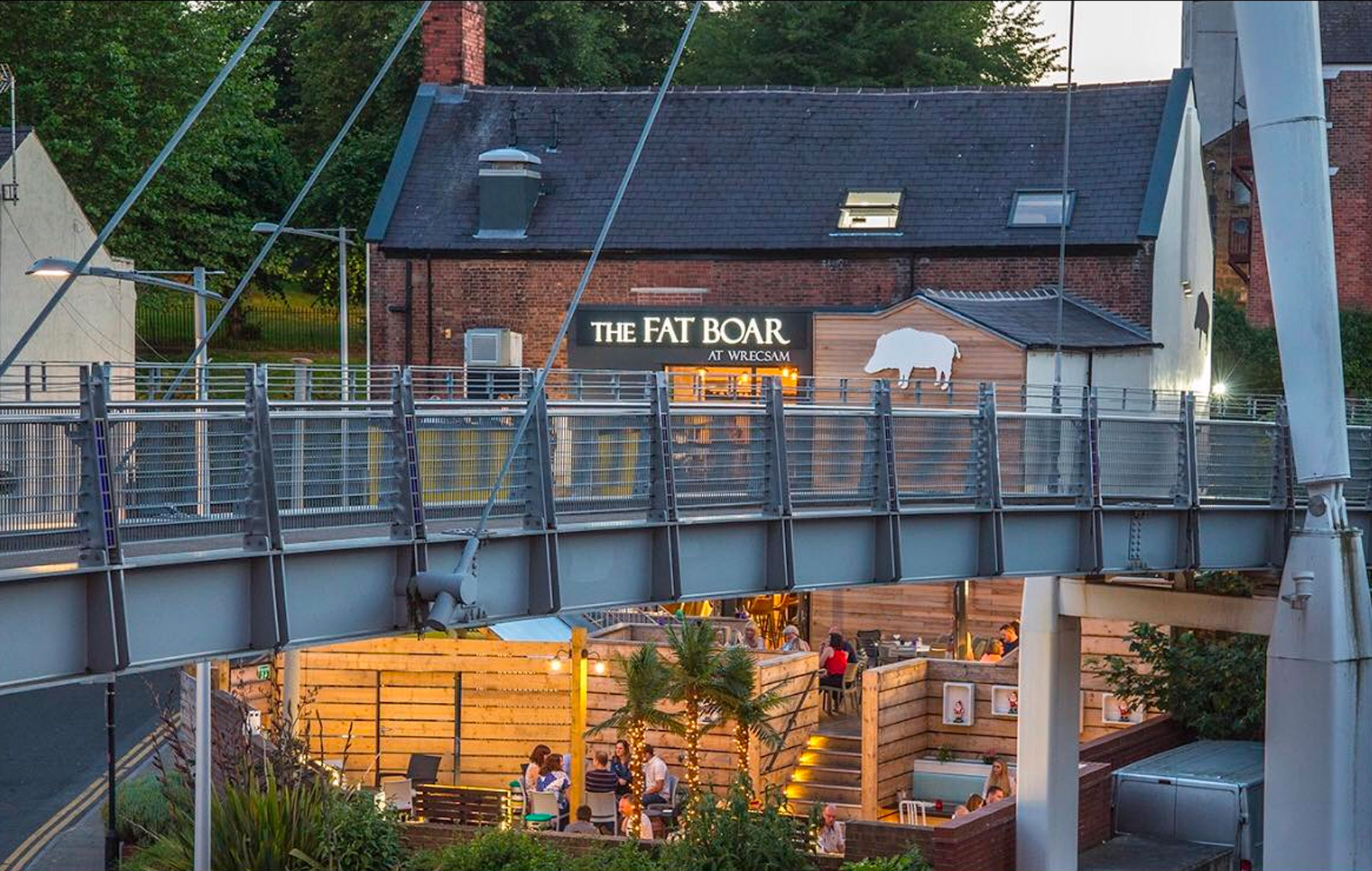 Wrecsam's leading independent restaurant and bar. | The Fat Boar Wrecsam